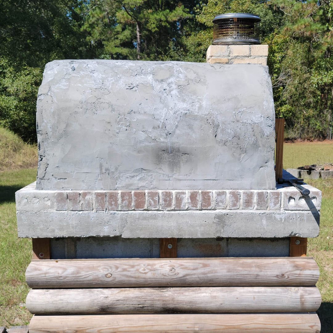 Concrete Block Pizza Oven – BrickWood LLC