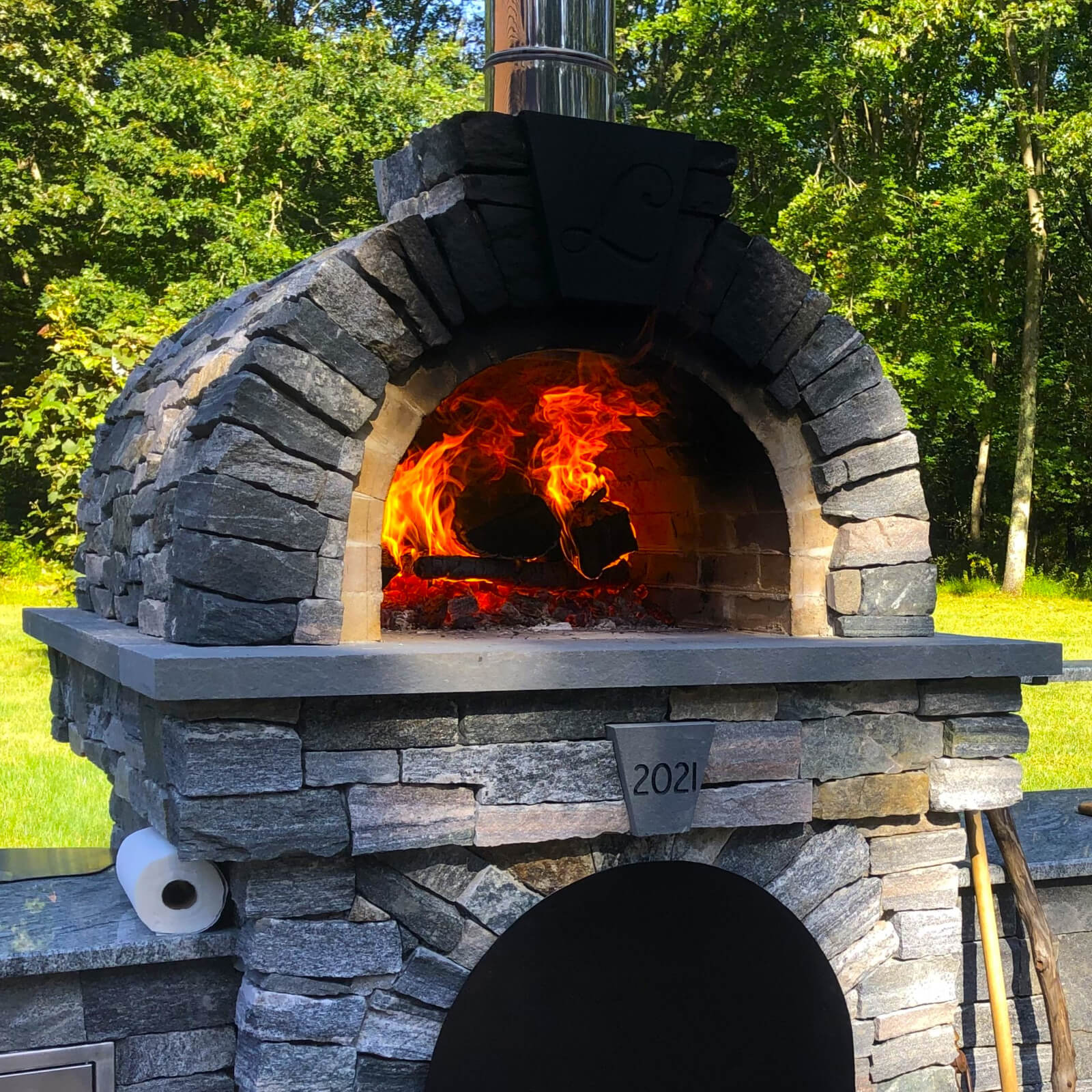 Outdoor Firewood Pizza Oven – BrickWood Ovens