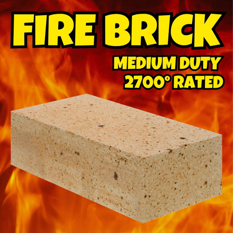 Fire Brick | Firebrick | Full Size Fire Brick 9" x 4.5" x 2.5 ...