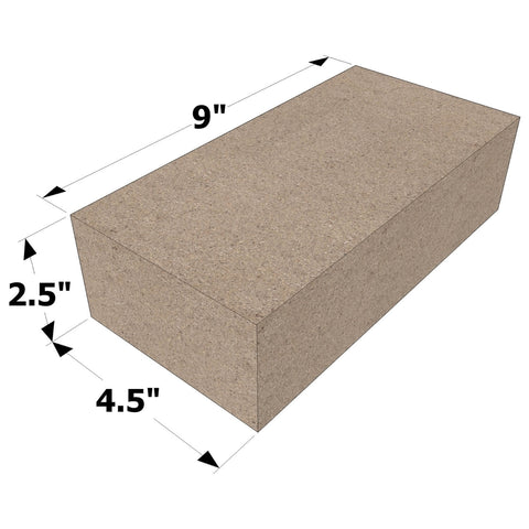 Fire Brick | Firebrick | Full Size Fire Brick 9" x 4.5" x 2.5 ...